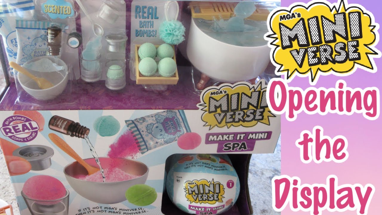 Opening the Display Case - Miniverse Make it Mini Spa! - YouTube