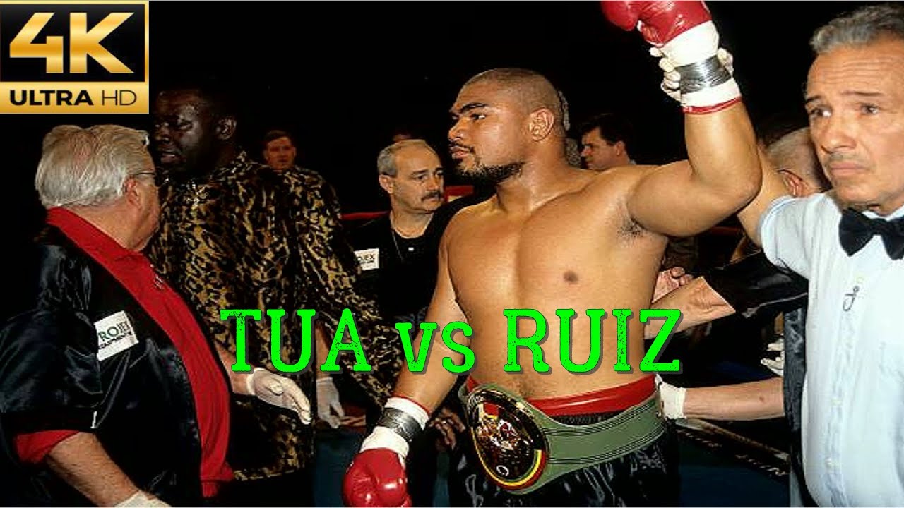 David Tua (USA) vs John Ruiz (USA) | KNOCKOUT Fight | 4K Ultra HD - YouTube