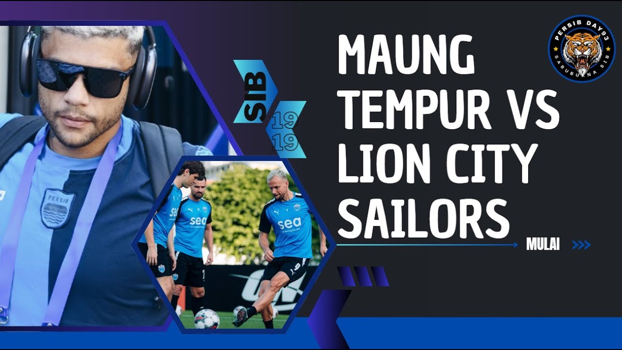 Head to Head Persib vs Lion City Sailors, dan Klasemen Grup F ACL Two - YouTube