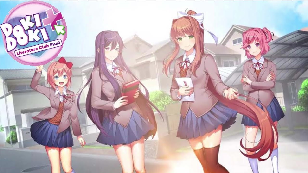 Girl fight!|Doki Doki Literature Club Plus (Part 2) - YouTube