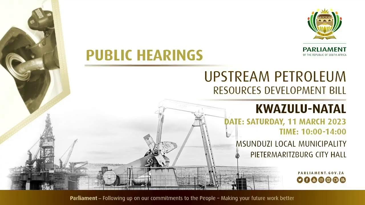 Public Hearings: Upstream Petroleum Resources Development Bill ...
