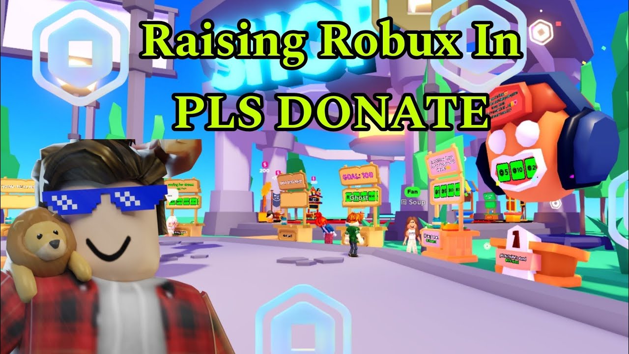Raising Robux In PLS DONATE! AFK STREAM - YouTube