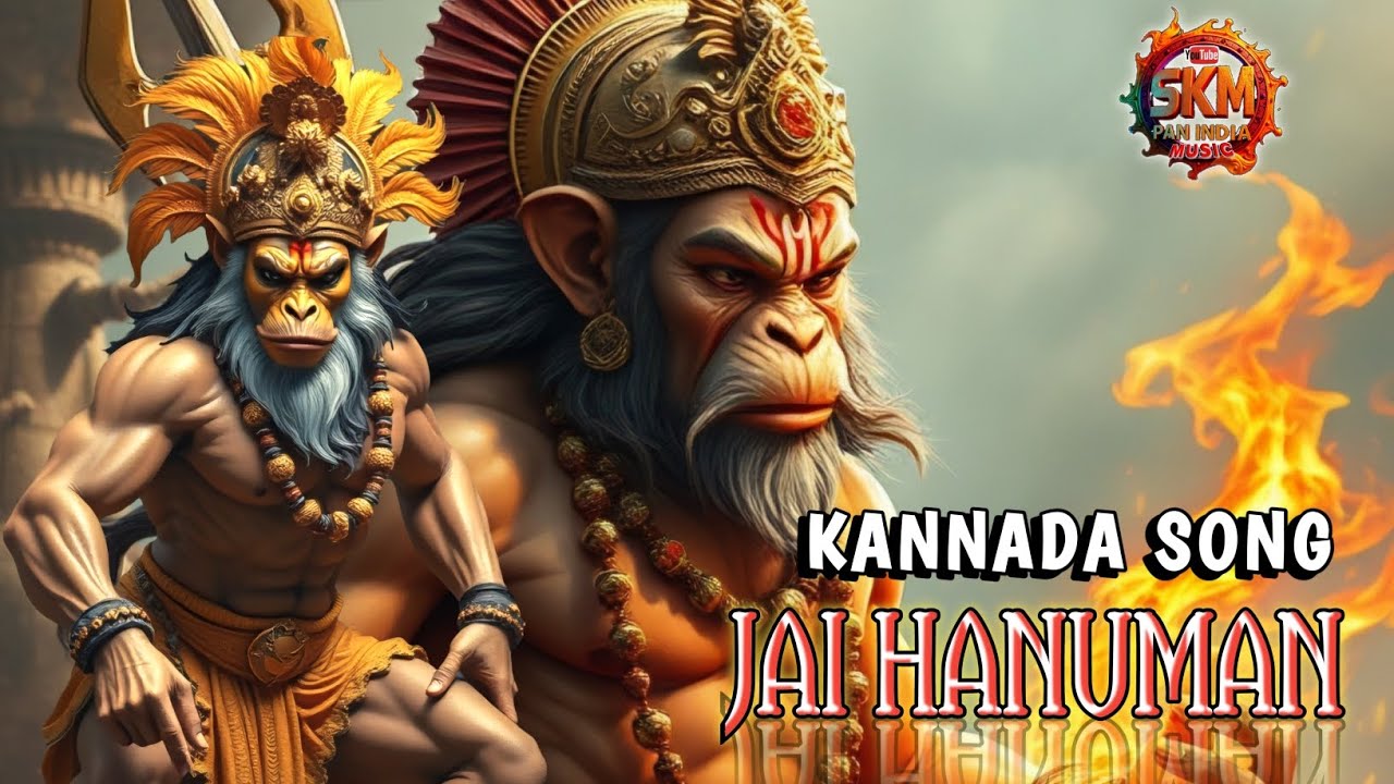 KANNADA JAI HANUMAN SONG, ‎@PanIndiaMusicSKM #hanuman #treding #best # ...