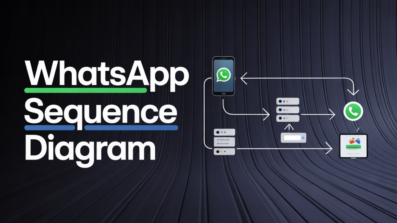 WhatsApp Sequence Diagram Explained 🧠 | How WhatsApp Works Internally ...