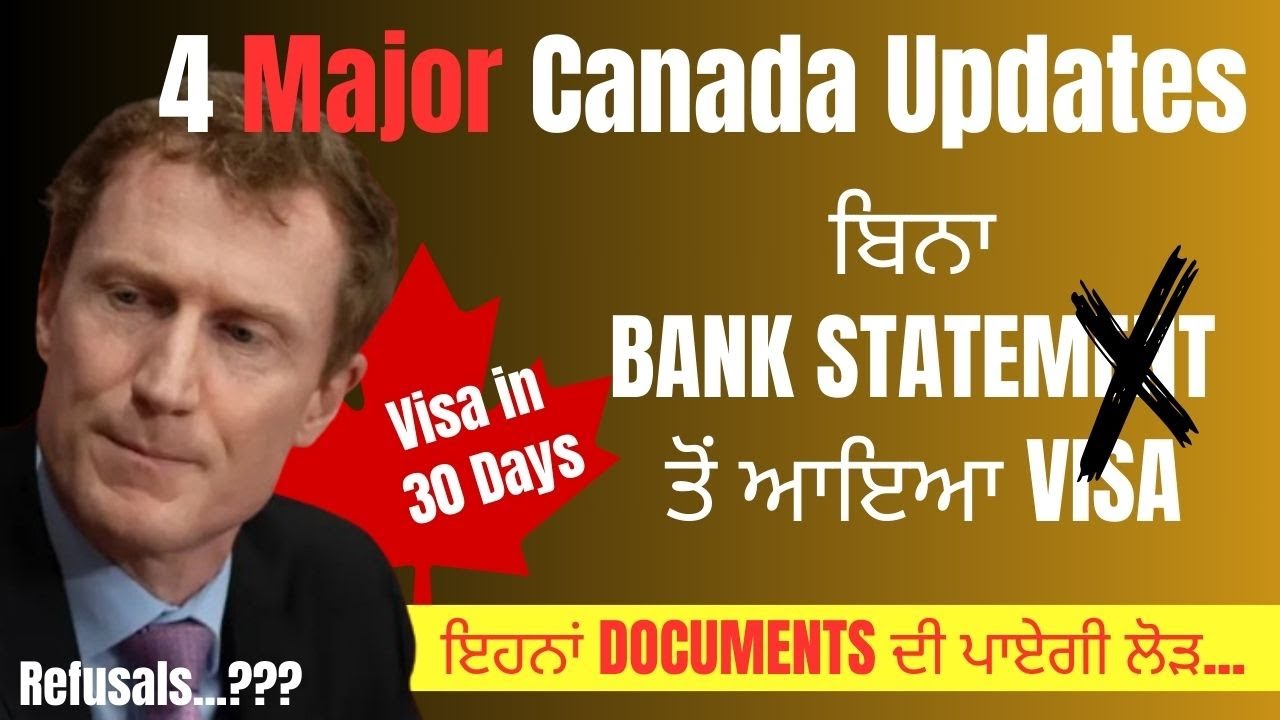 4 Major Canada Updates | Canada Tourist Visa Updates | Visitor | # ...