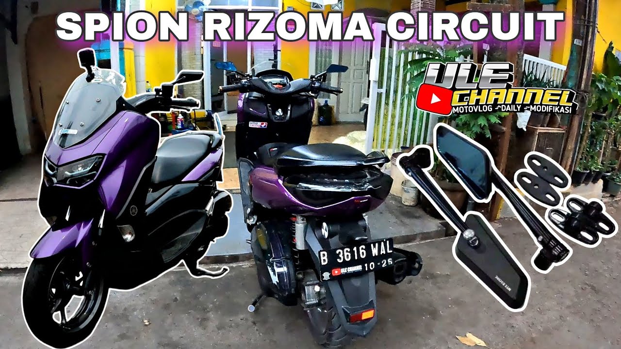 SPION RIZOMA CIRCUIT DI NMAX NEW CONNECTED | ULE CHANNEL - YouTube