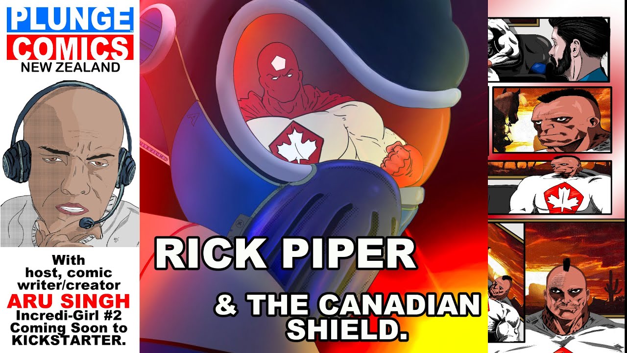 Guest Creator, RICK PIPER creator of The Canadian Shield - YouTube