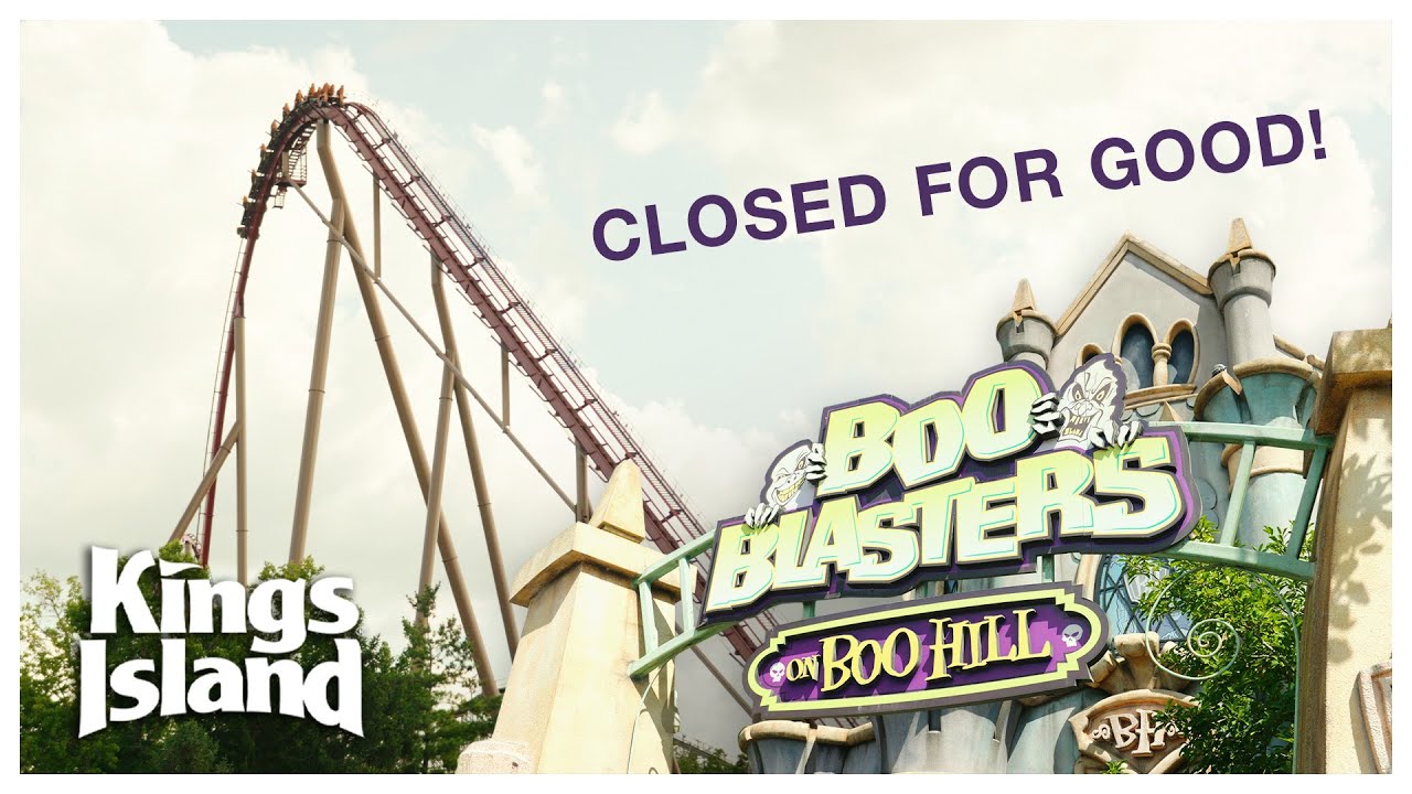 Saying GOODBYE to Boo Blasters | Experiencing King's Island Roller ...