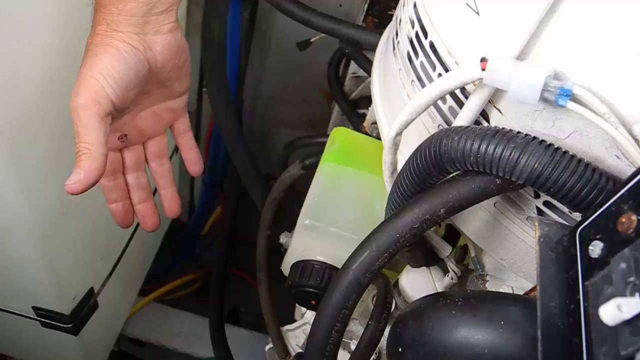 Discover dipstick on generator - YouTube