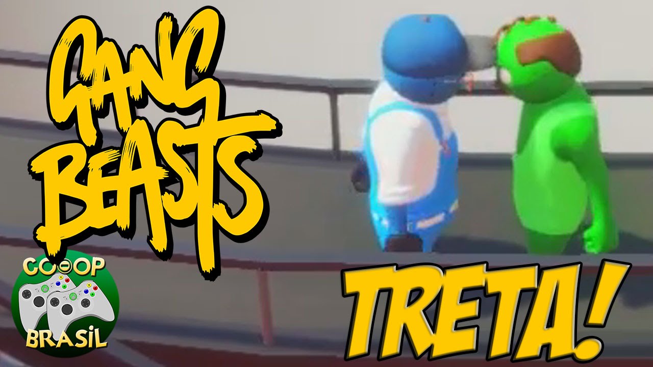 DUAS AMOEBAS BRIGANDO! | Gang Beasts - YouTube