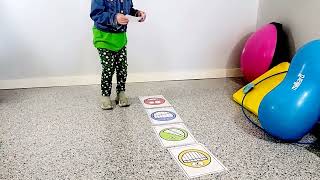 Forward and Backward Jumping Pattern Printables - Pink Oatmeal Shop