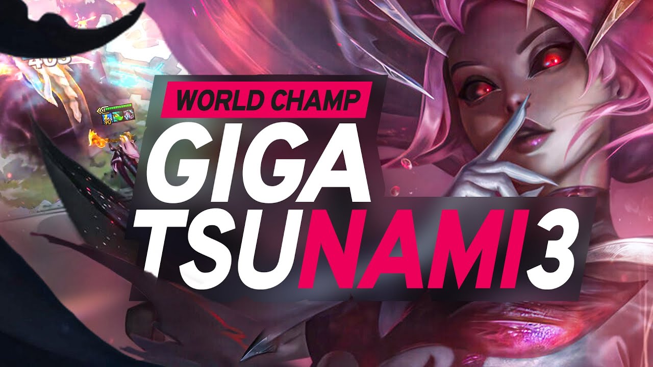 I Hit Nami 3 and Summoned the GIGA TSUNAMI (In Tournament) | Rank 1 TFT ...