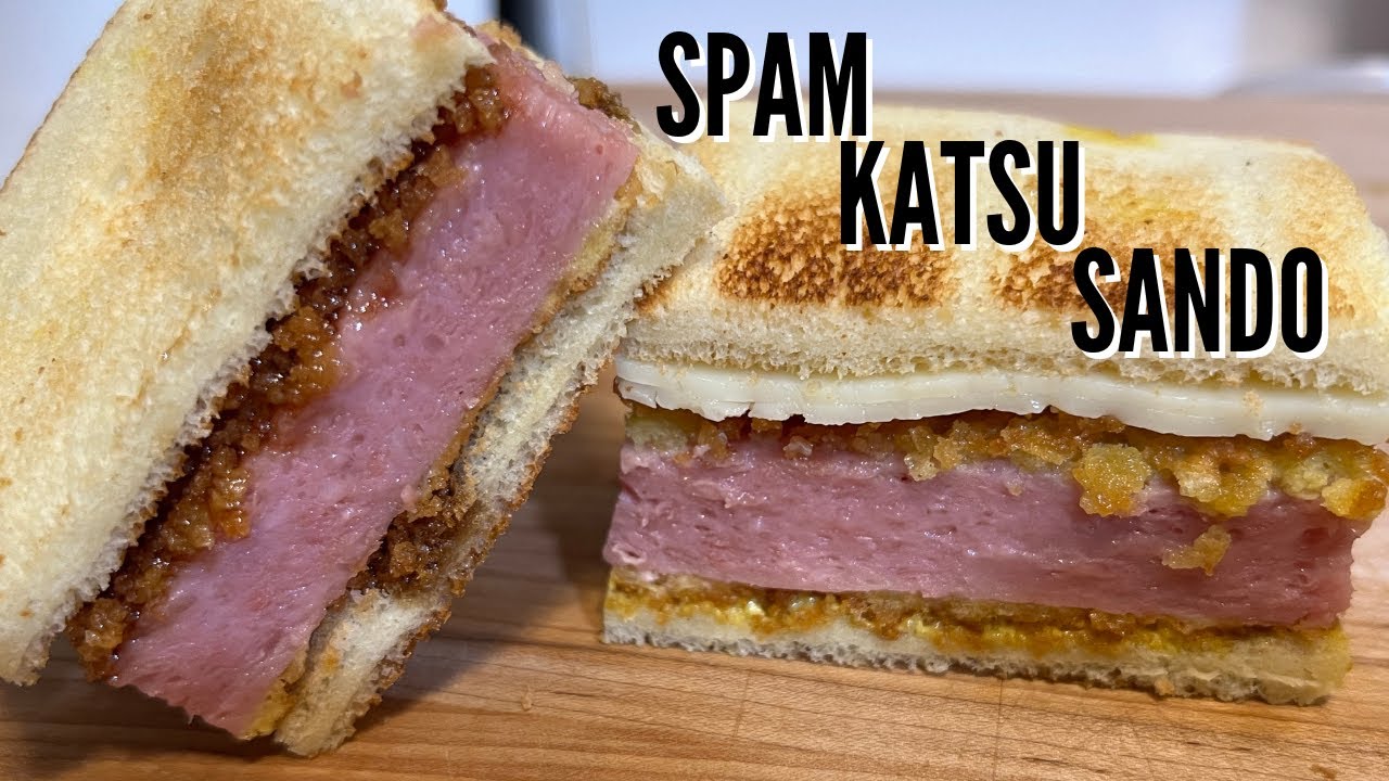 Spam Katsu Sando (who needs wagyu anyways) - YouTube