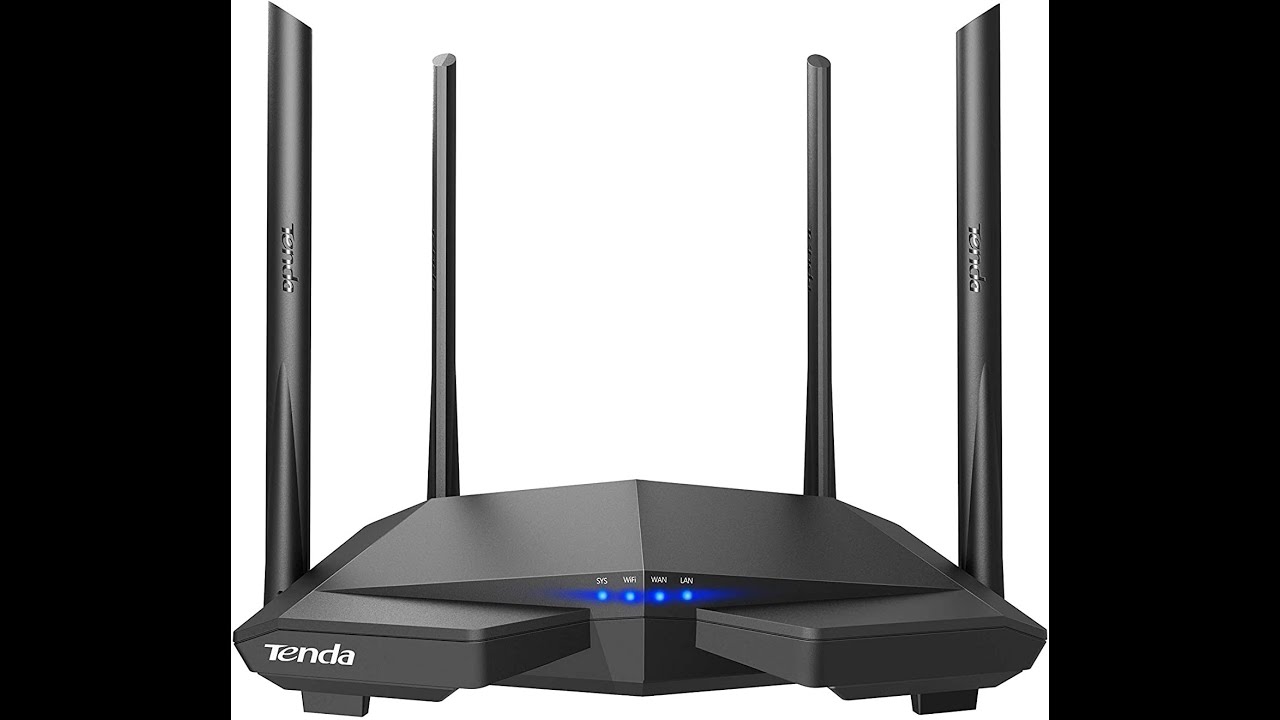 Tenda AC1200 Dual Band WiFi Router - YouTube