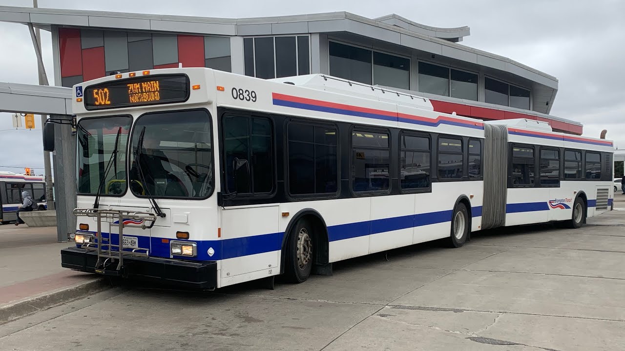 Brampton Transit Northbound Ride Video on 0839 on route 502 Zum Main to ...