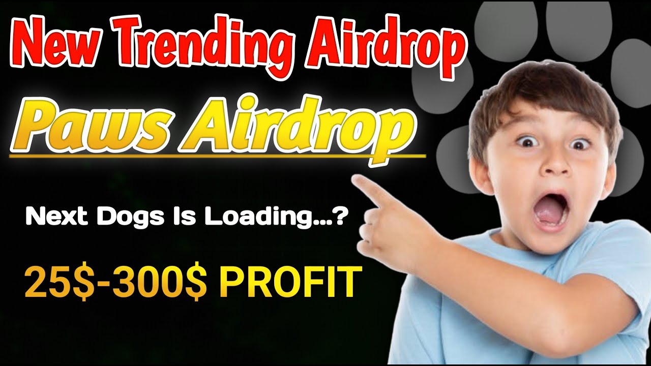 Paws Airdrop 🔥 paws listing date 🤑 how To join paws airdrop 🐾 Haq ...