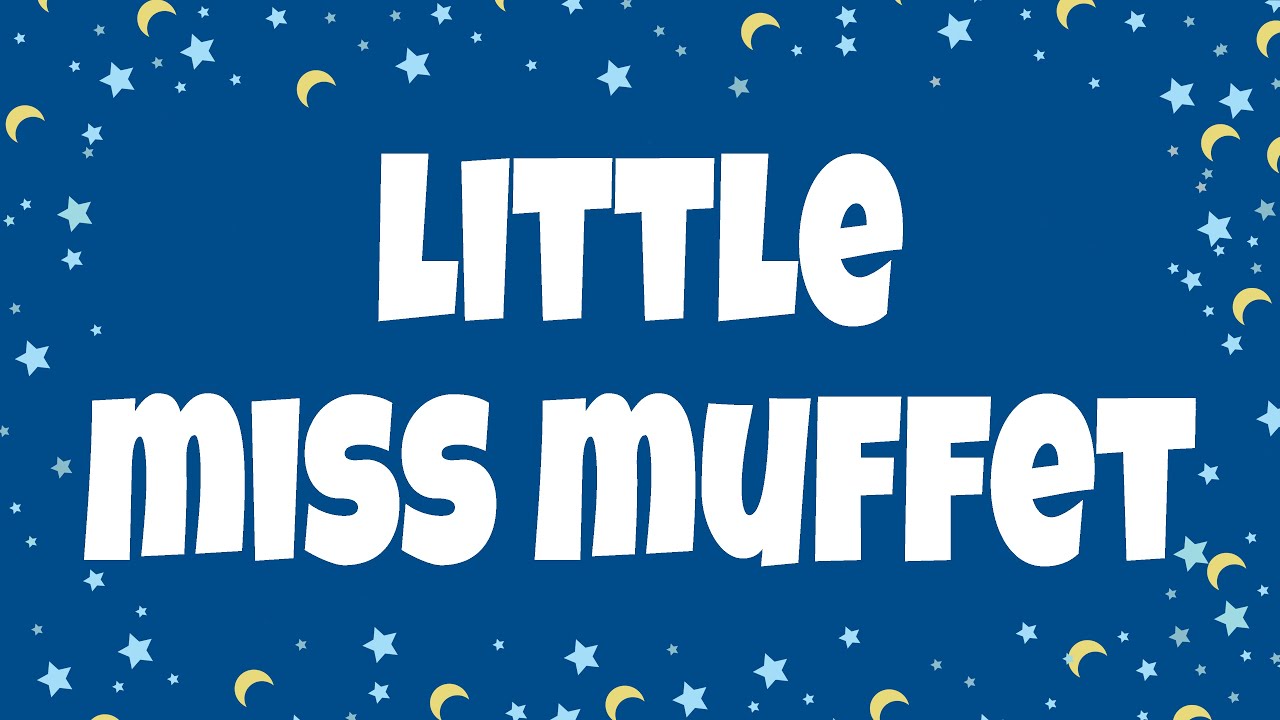 Little Miss Muffet Lyrics | Nursery Rhymes with Lyrics - YouTube