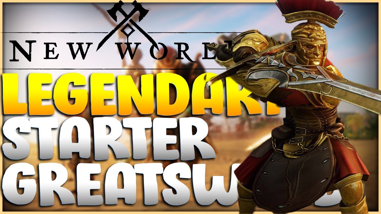 New World 5 Easy Legendary Greatswords To Get Started PvP - YouTube