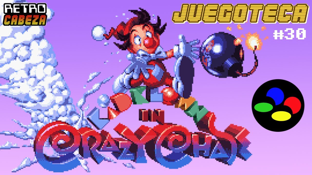 KID KLOWN in CRAZY CHASE para SNES Análisis - Juegoteca 30 - YouTube