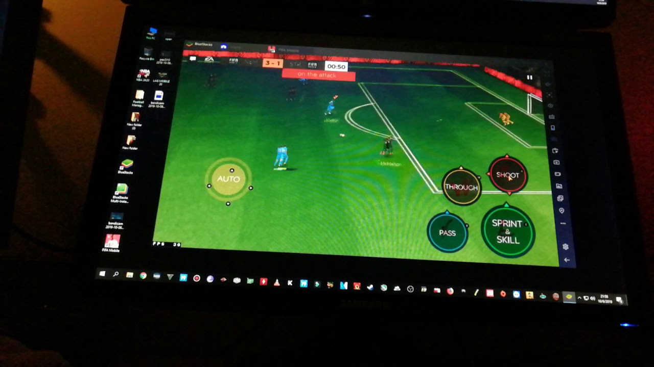 FIFA MOBILE 20 HOW TO PLAY ON KEYBOARD (PC) - YouTube