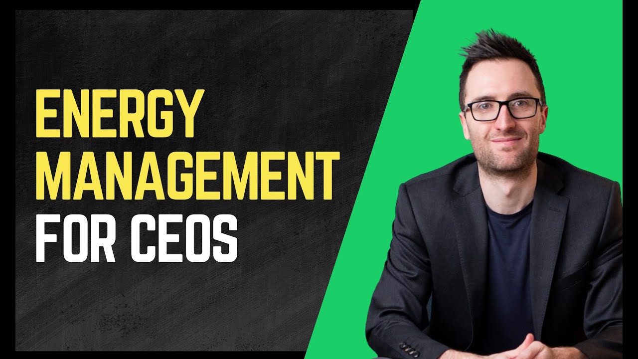 Energy Management for CEOs: How to Stay Focused, Productive & Avoid ...