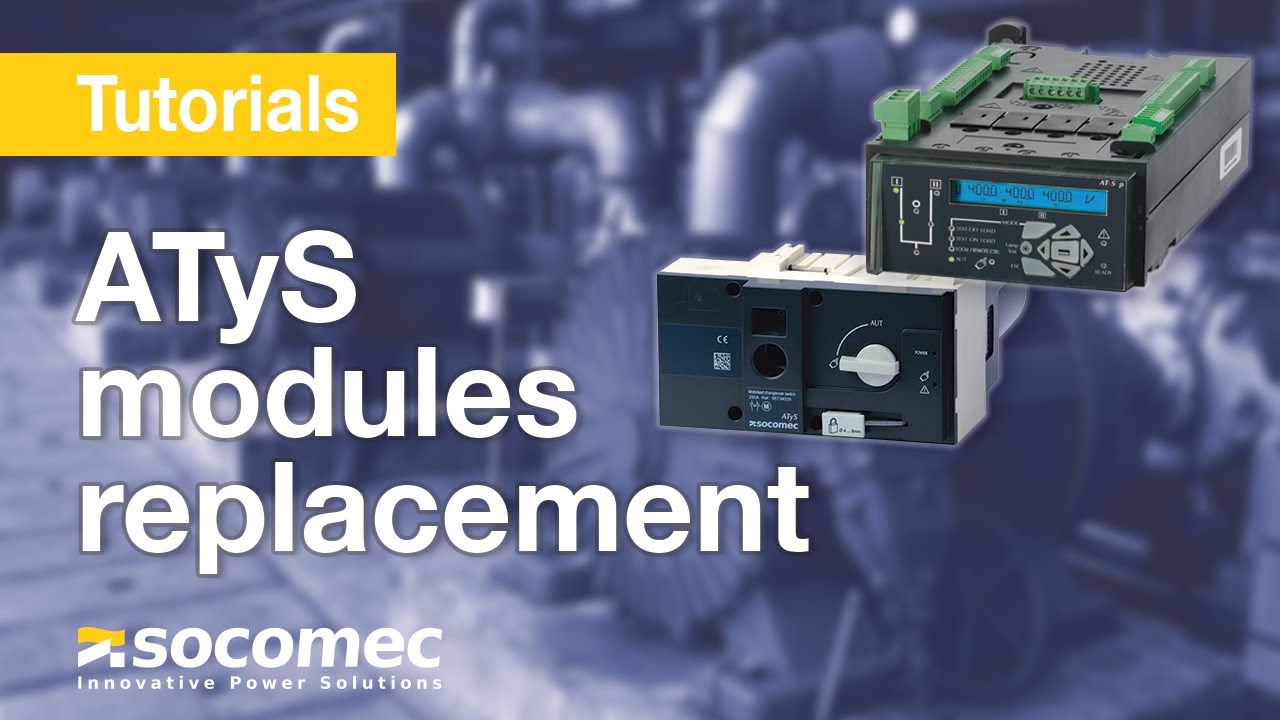 How to replace the electronic module and the motorisation module of an ...