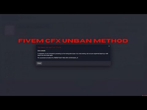 How to get unbanned from a CFX ban FiveM! - YouTube