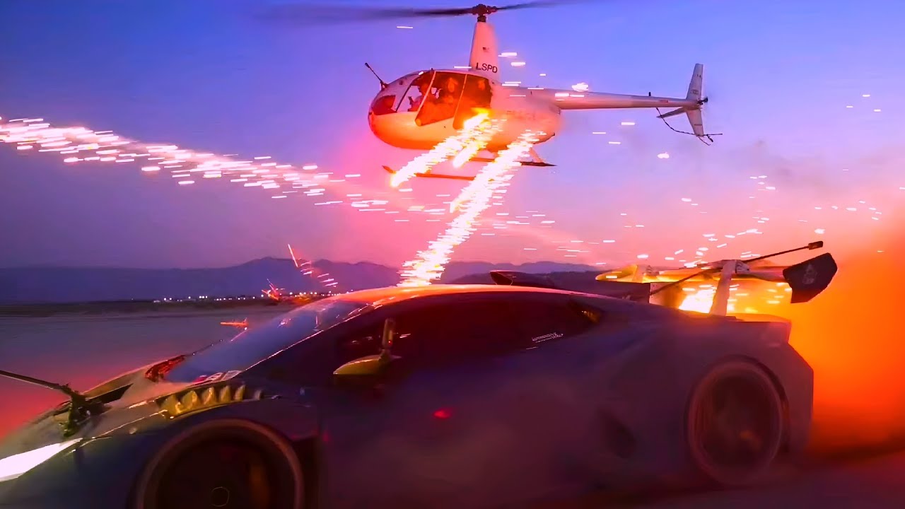 Lamborghini Huracan VS Helicopter | 4K - YouTube