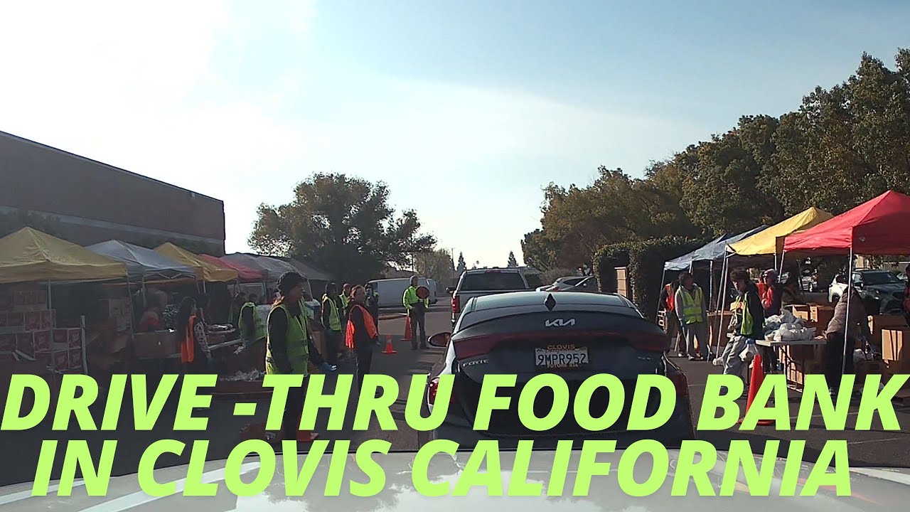 Donation-Drive Thru Food Pickup in Clovis California.#usa #fresno #laos ...