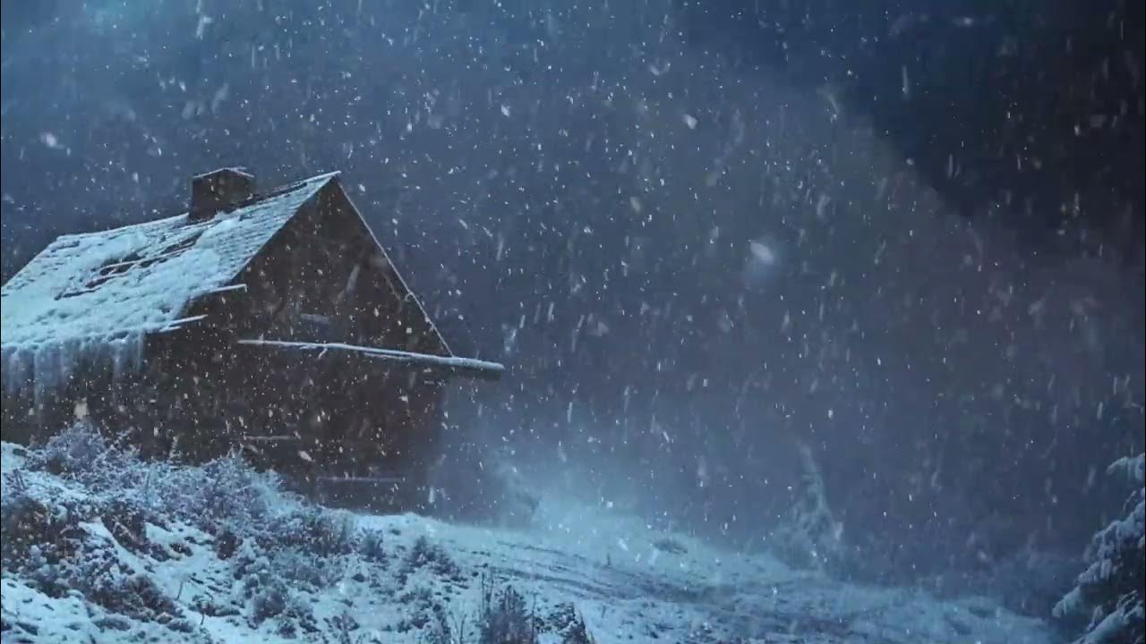 Ultimate Epic Snowstorm Sounds for Sleeping┇Heavy Howling Wind & Loud Blowing Snow┇Icy Wind ...