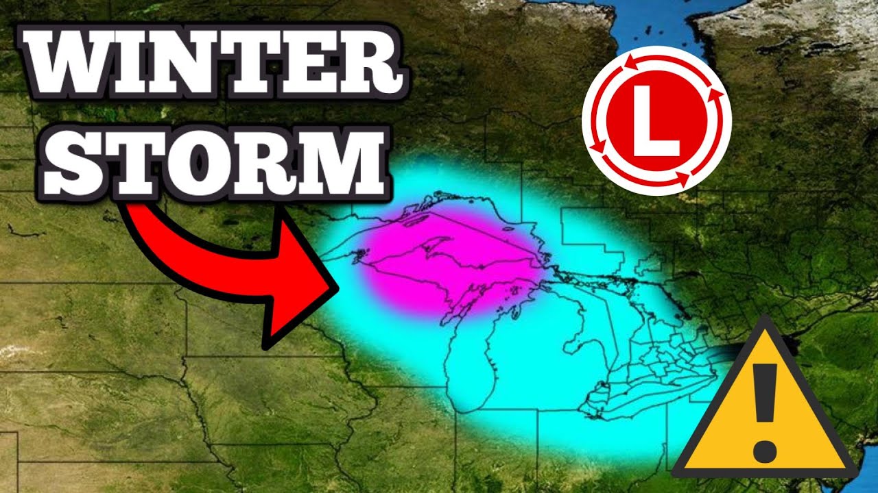 Winter Storm To Bring 12+ INCHES OF SNOW... - YouTube