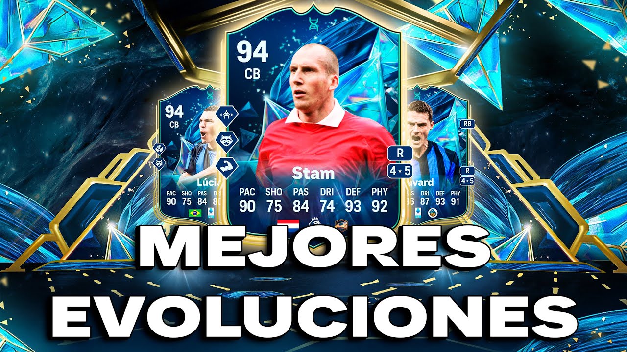 MEJORES EVOLUCIONES DE CREA TU TOTS | EVOS EAFC 25 UT - YouTube