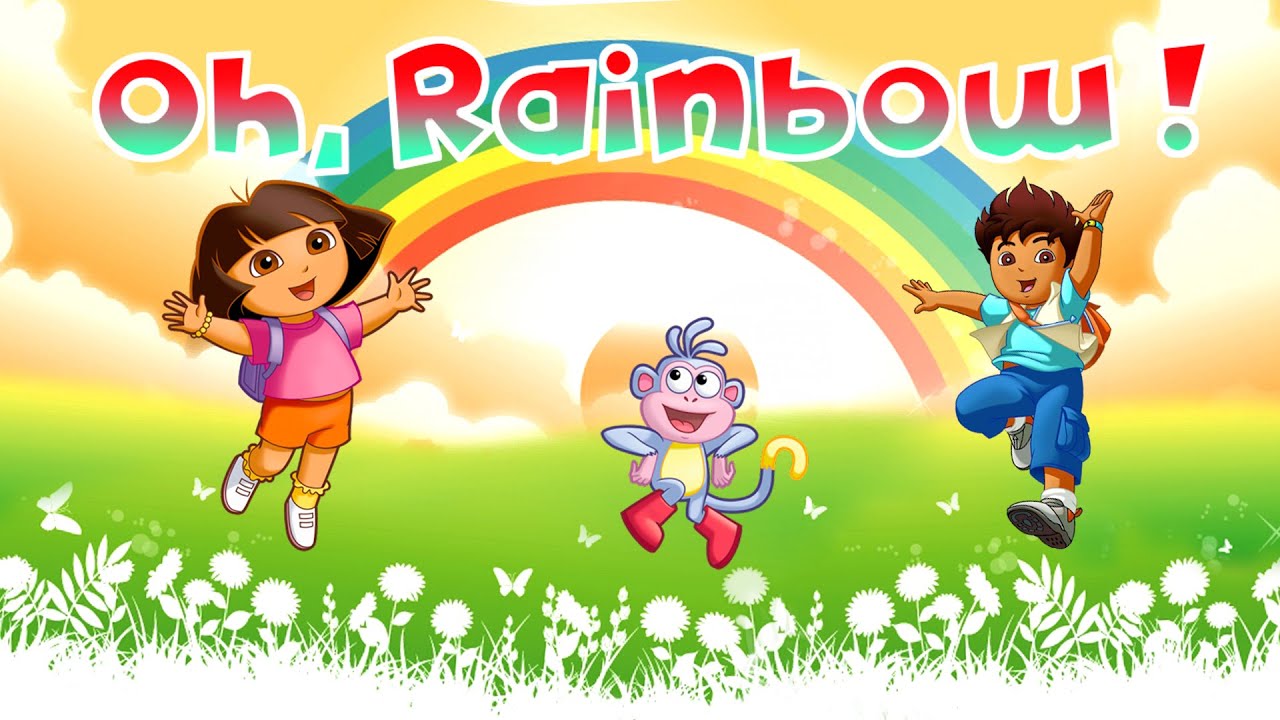 Oh, Rainbow Rhyme | Rainbow Song For Kids | English Nursery Rhymes ...