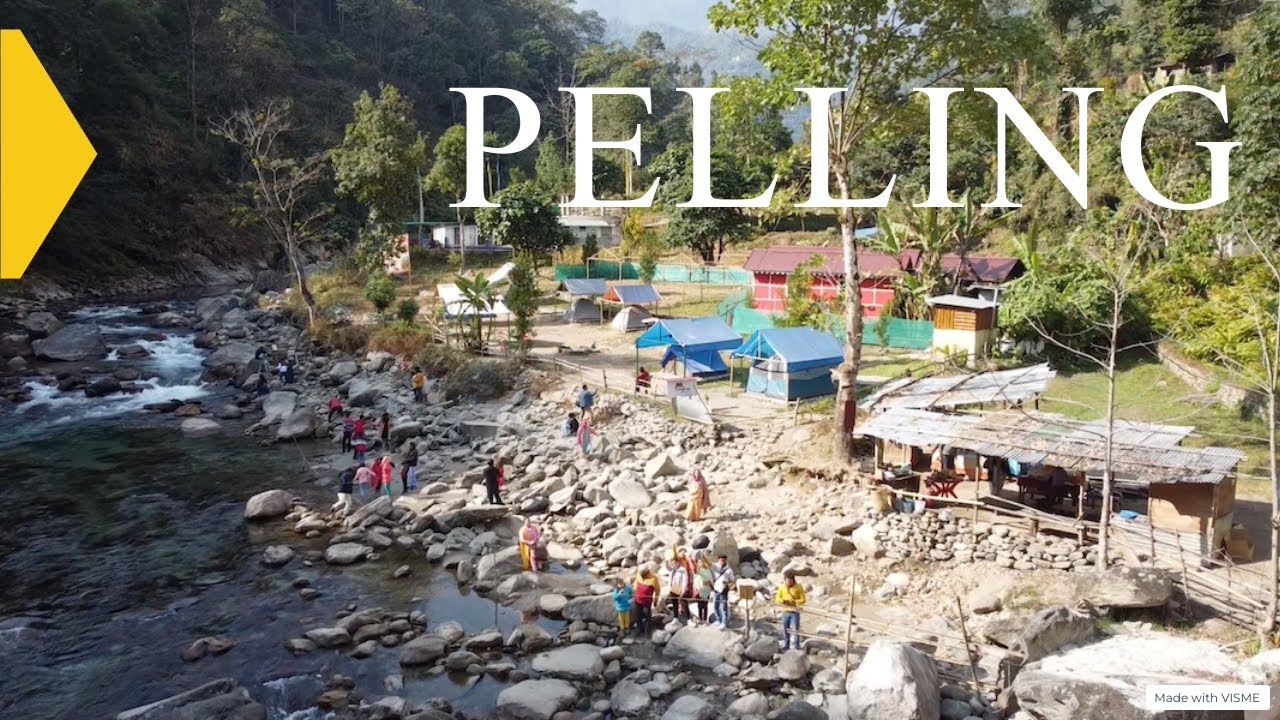 Rimbi River Orange Garden | Pelling Drone View | South Sikkim | 4K ...
