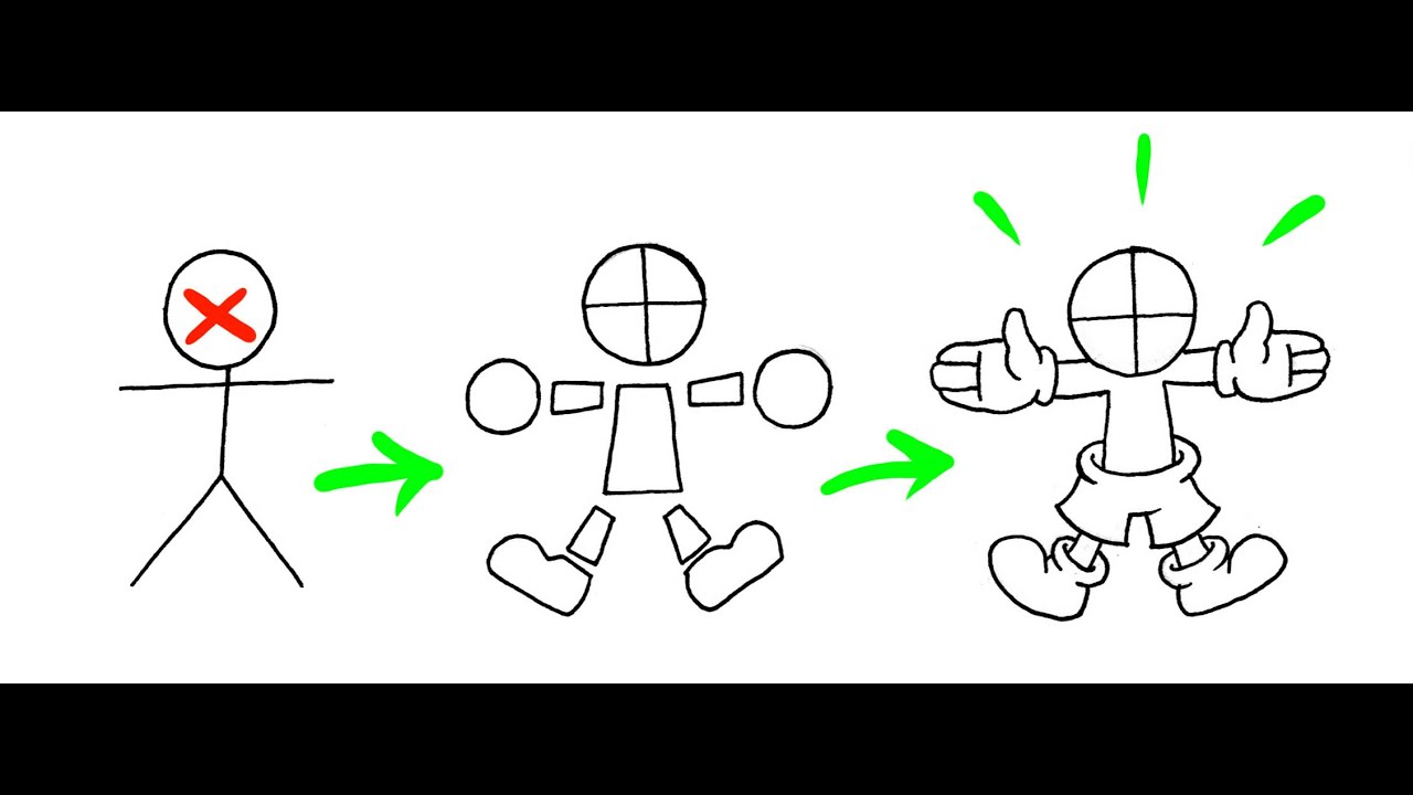 Draw a Better Stickman In 1 Try! - YouTube