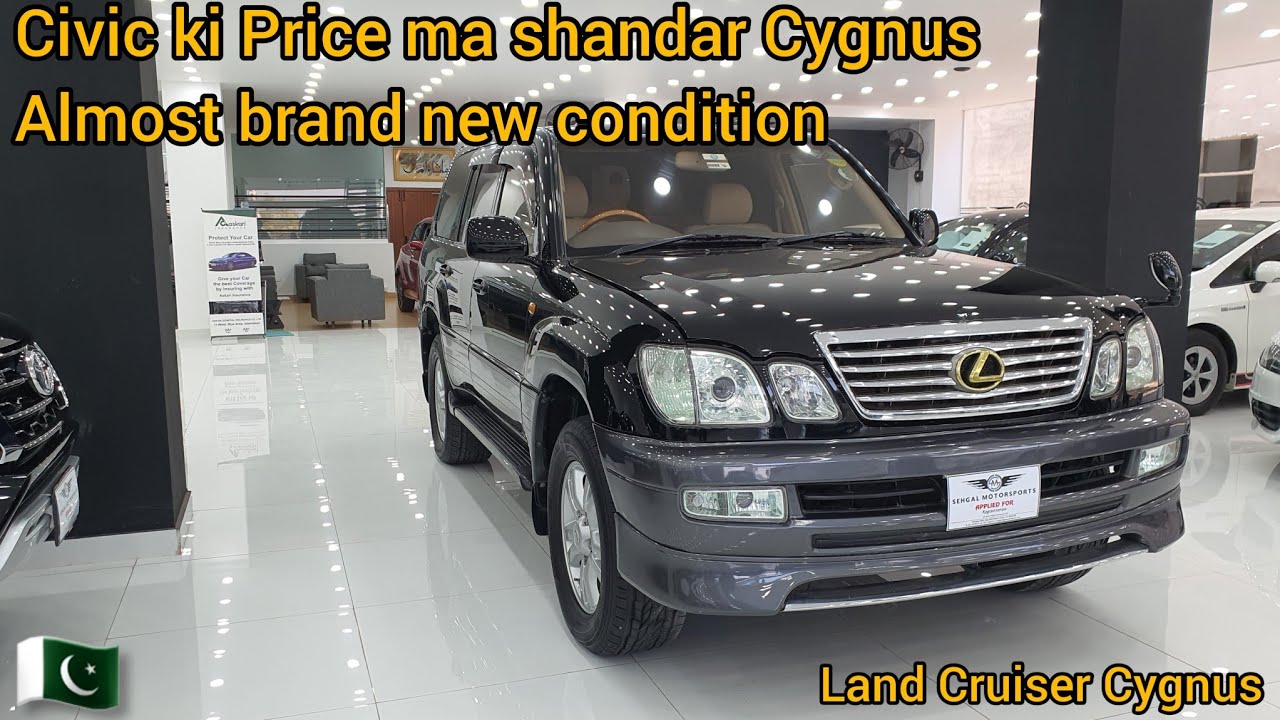 Toyota Land Cruiser Cygnus 2003 Review\ Price | Auto Reviews by Asad ...
