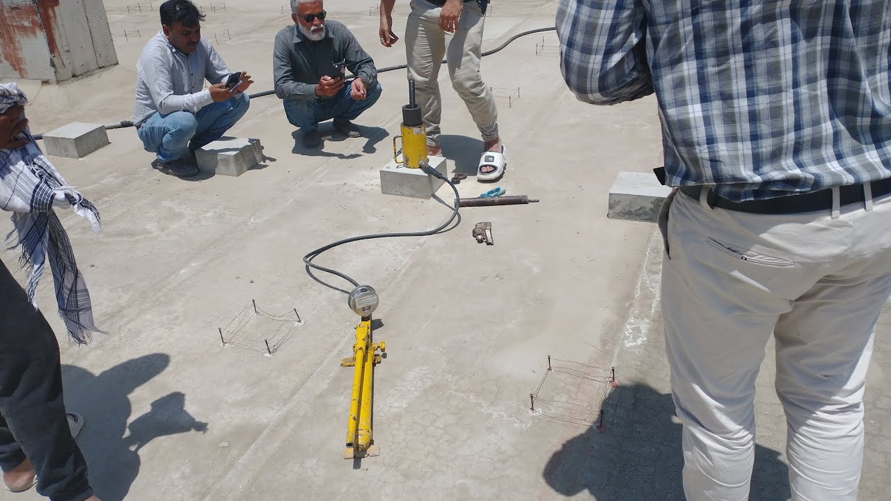 HOW TO DO ANCHOR BOLTS PULL OUT TEST//ANCHOR BOLTS STRENGTH TEST# ...