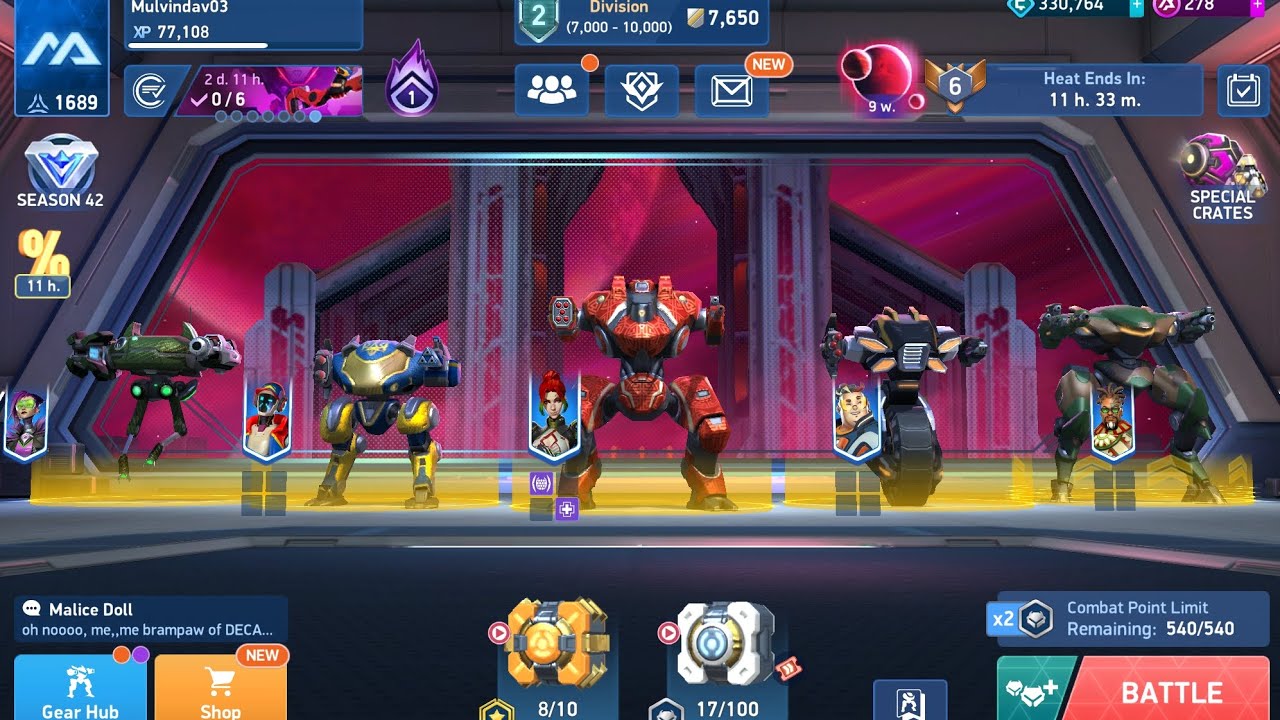 Mech Arena Gameplay Tournament run 1 - YouTube