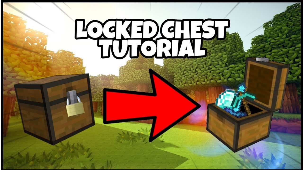 Locked Chest Minecraft Tutorial Bedrock Edition MCPE YouTube locked-chest-minecraft-tutorial-bedrock-edition-mcpe-youtube