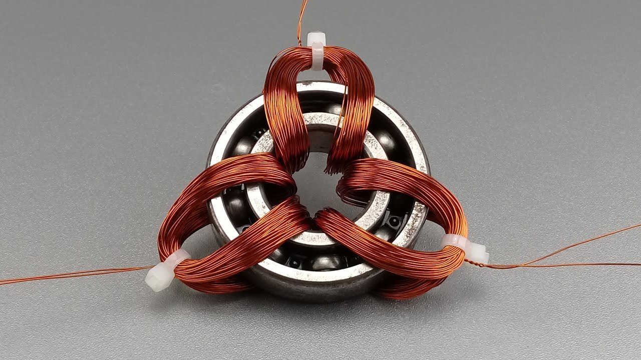 How to turn three copper coil into most powerful free energy generator ...
