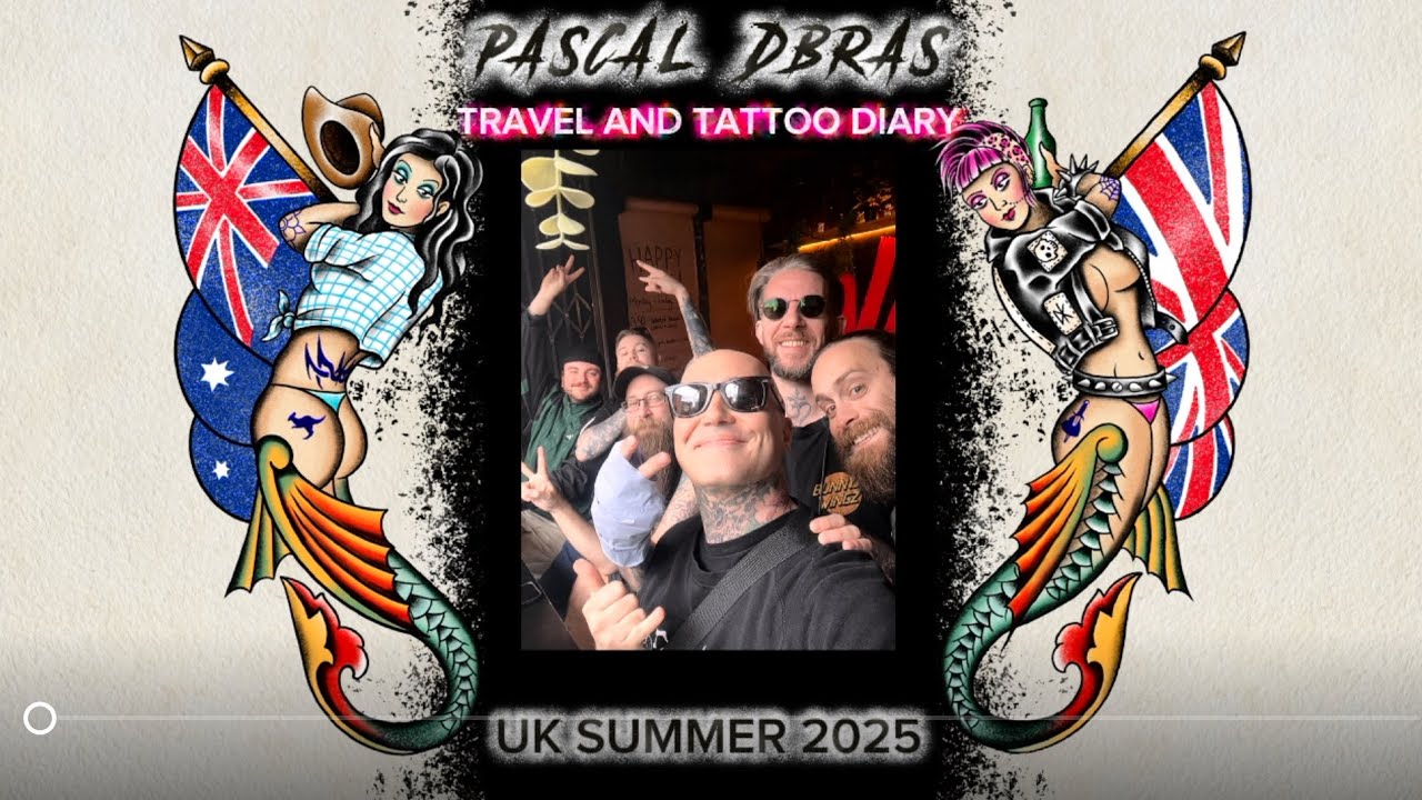 Pascal’s travel and tattoo diary #3 UK summer 2025 - YouTube