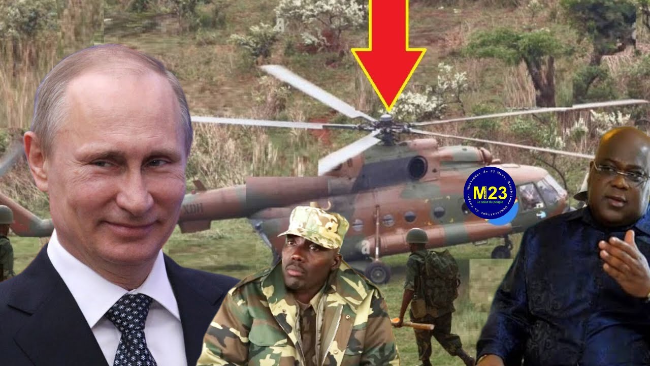 M23 IBONYE UMUTERANKUNGA PRESIDENT W'UBURUSIYA PUTIN AHAYE IMPANO ...
