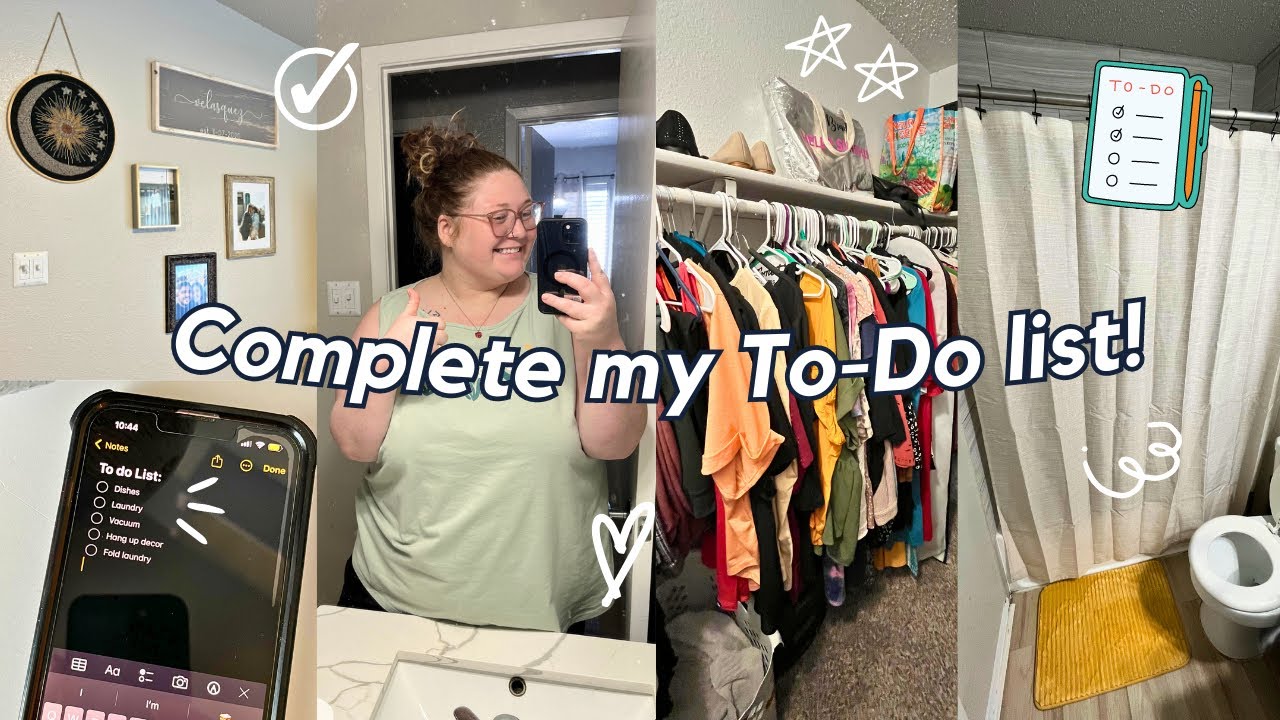 Productive day at home | Doing my To Do List Vlog! ♡ - YouTube