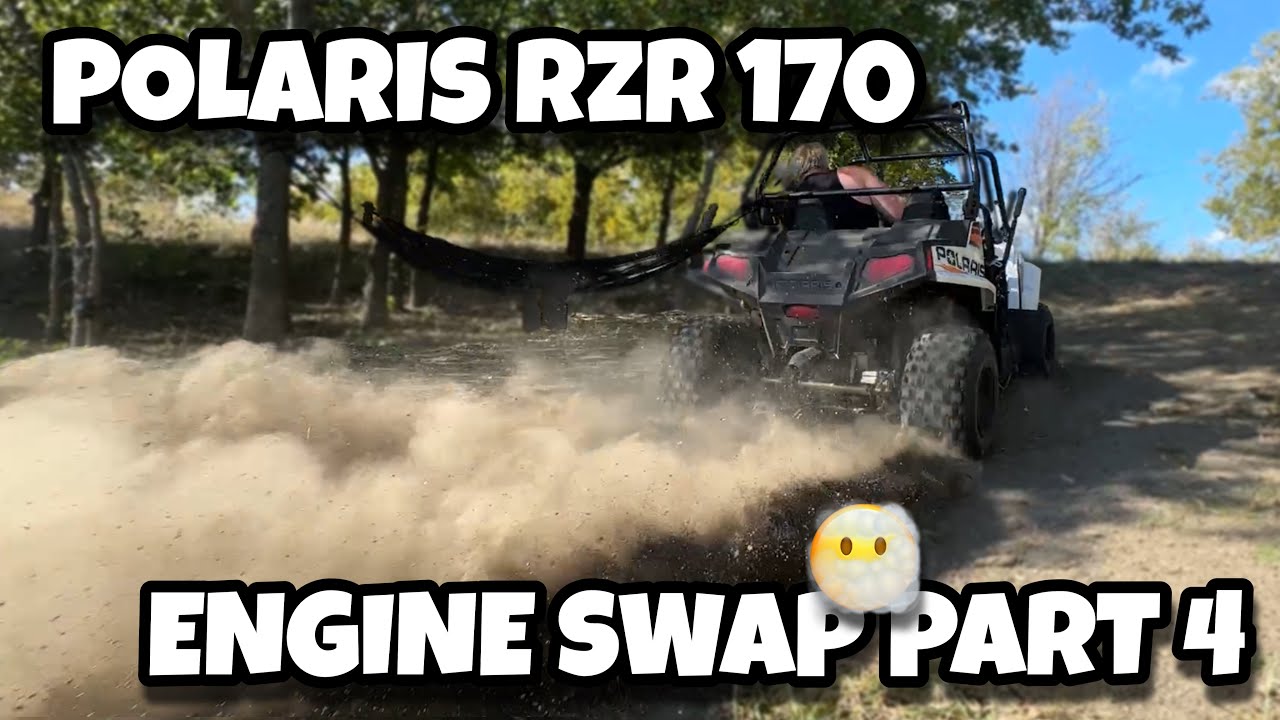 Polaris RZR 170 / Honda 400EX Engine Swap Part 4 - YouTube