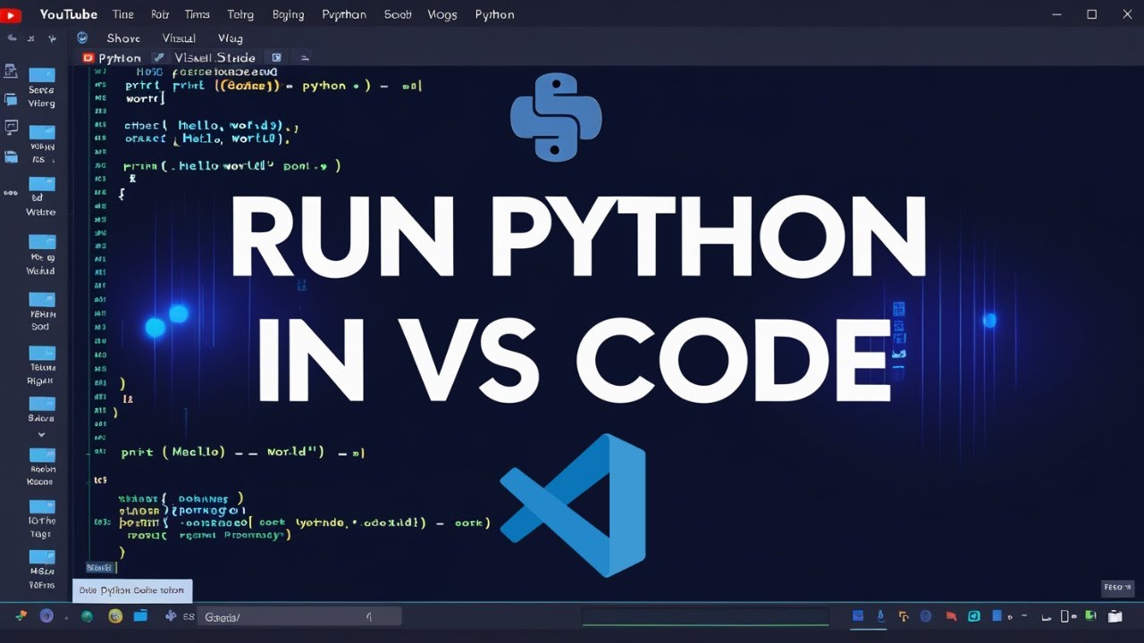 How to Run Python Program in Visual Studio Code - YouTube