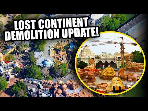 Lost Continent Set For Demolition, Secret Filming, & More (Universal Islands of Adventure News)