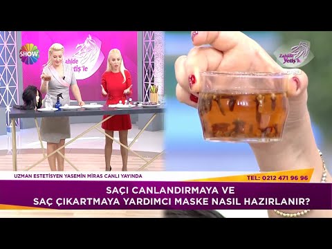 Saç çıkartan maske!