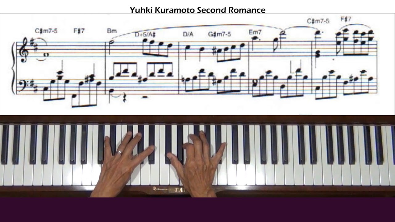 Yuhki Kuramoto Second Romance Piano Tutorial - YouTube