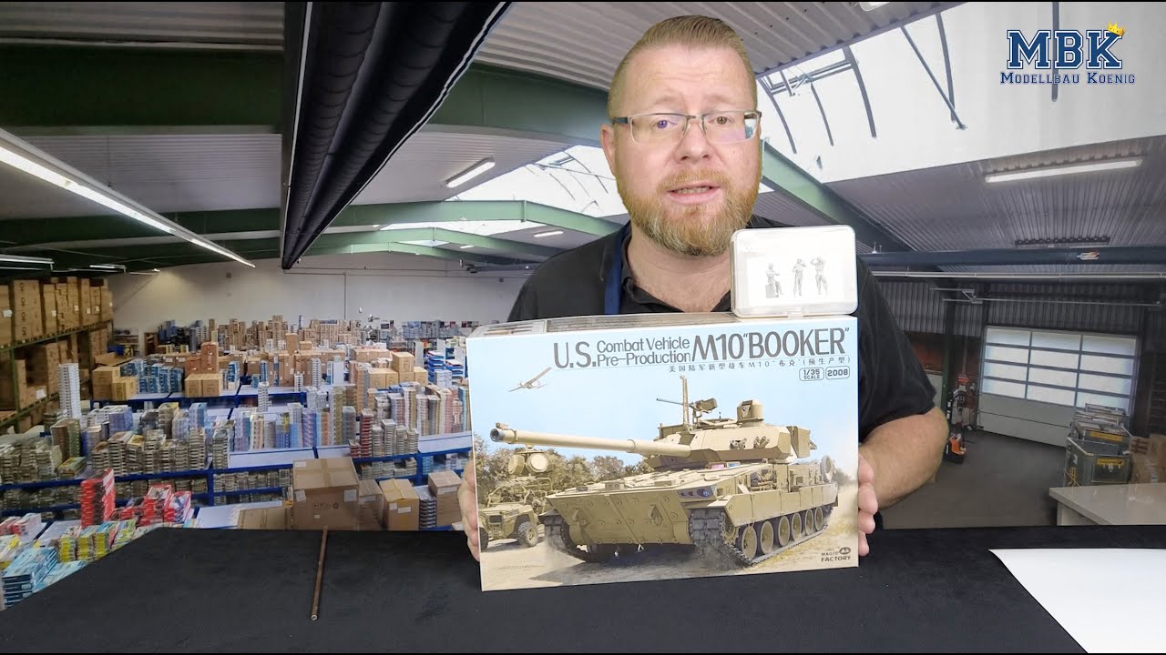 MBK packt aus #1063 - 1:35 US Combat Vehicle M10 Booker, Vehicle Crew ...