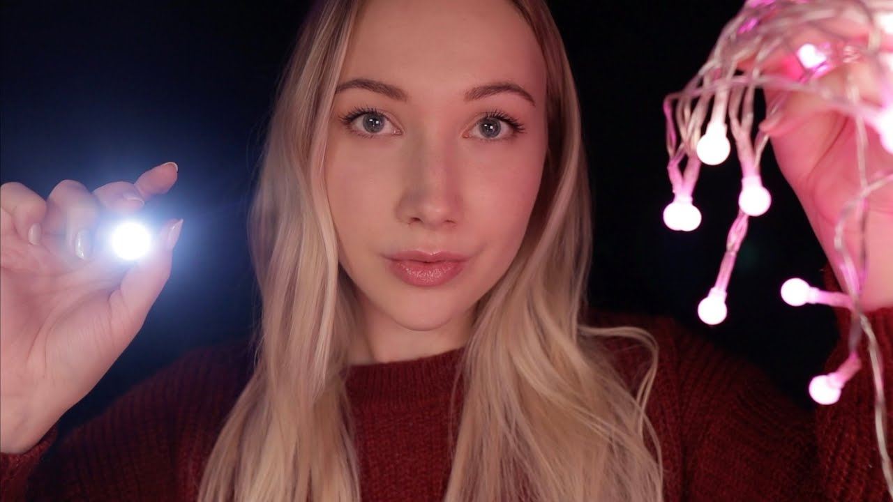 ASMR Relaxing Car Ride | Bright, Colorful Lights & Gentle Whispers (X ...